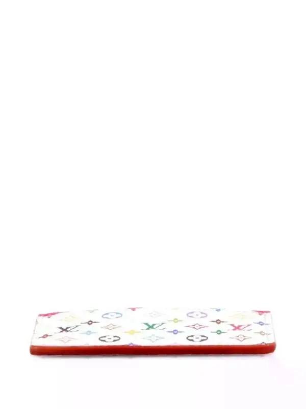 LOUIS VUITTON X Takashi Murakami Monogram Multicolor With Leather Card Holder