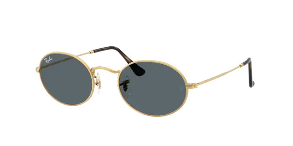 Ray-ban Oval Flat Lenses Sunglasses - Blue