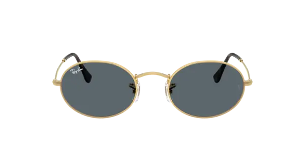 Ray-ban Oval Flat Lenses Sunglasses - Blue