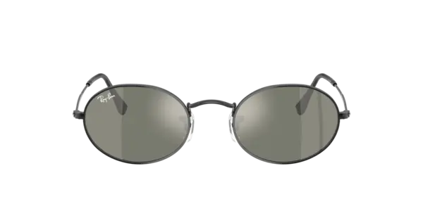 Ray-ban Oval Flat Lenses Sunglasses - Bronze