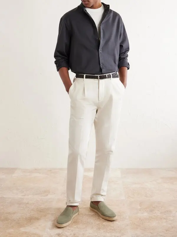 Brunello Cucinelli Cotton-twill Shirt