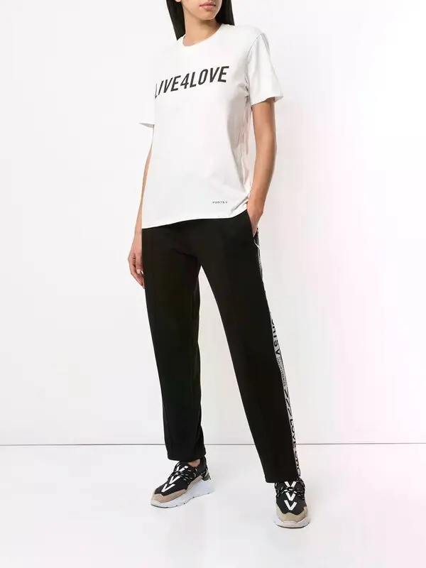 PORTS V Live 4 Love' Slogan T-shirt