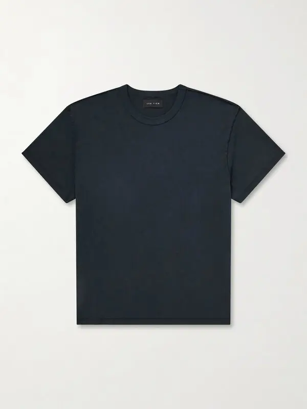 LES TIEN Inside Out Heavyweight Cotton-jersey T-shirt