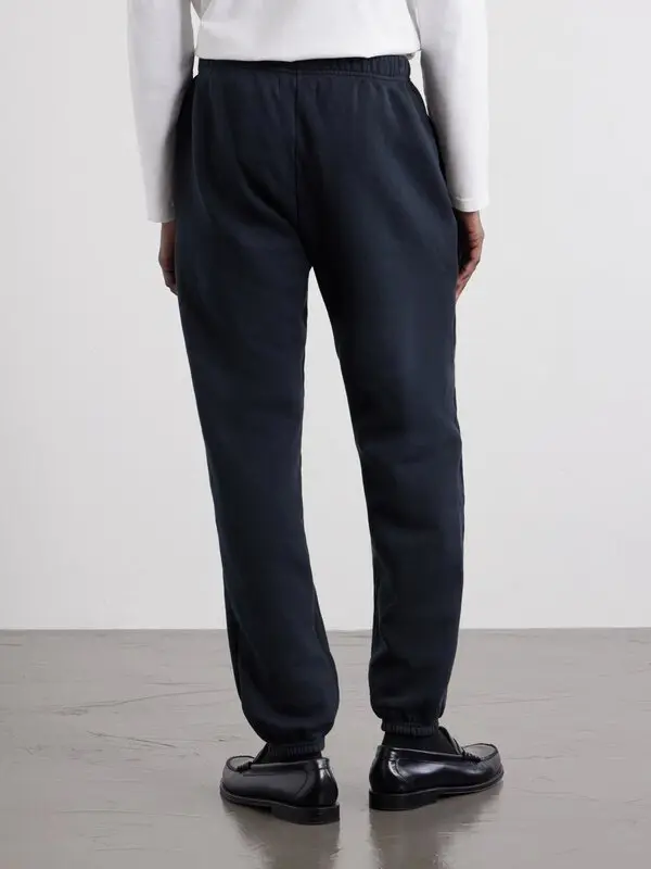 LES TIEN Heavyweight Structured-fleece Cotton-jersey Sweatpants