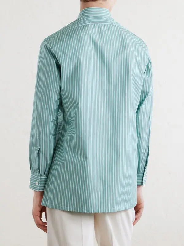 Charvet Striped Cotton-poplin Shirt