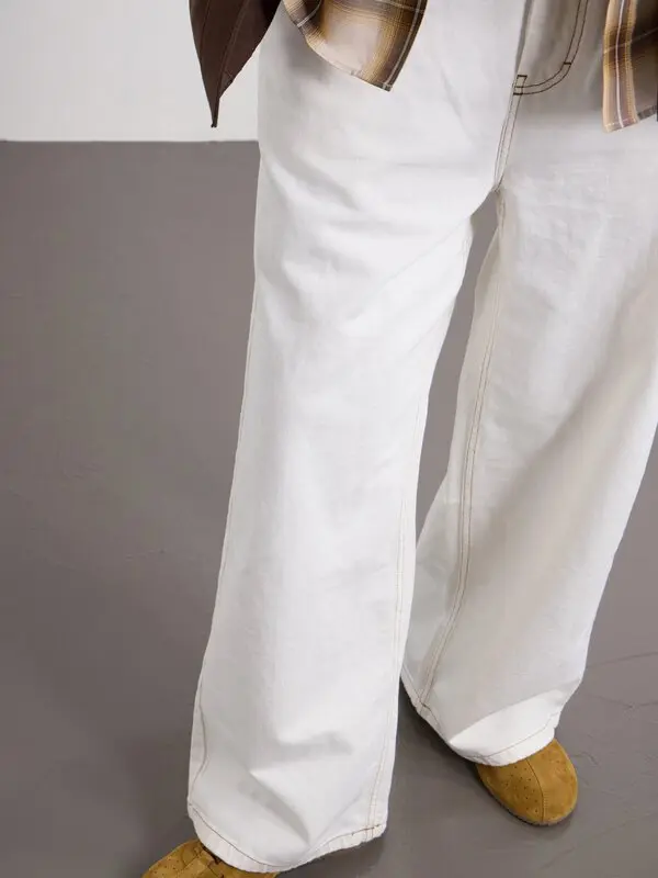 AMI Paris Wide-leg Jeans