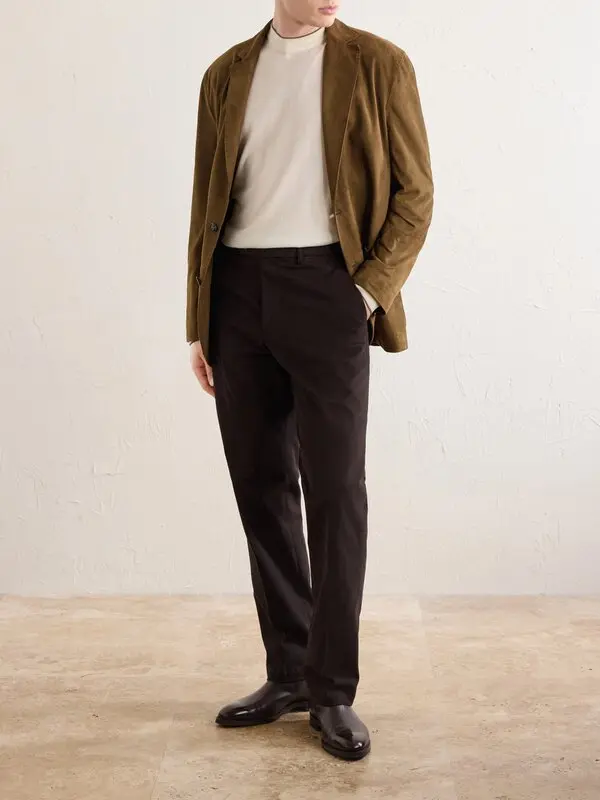 Kiton Merino Wool Crewneck Sweater