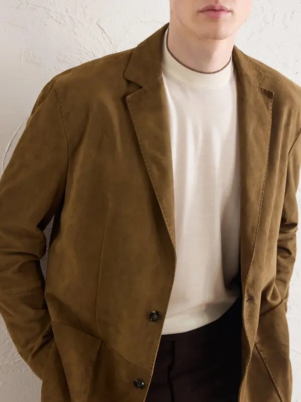 Kiton Merino Wool Crewneck Sweater