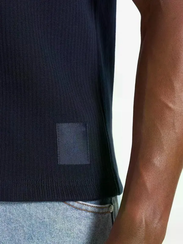 Manière De Voir Ribbed Curved-hem Vest