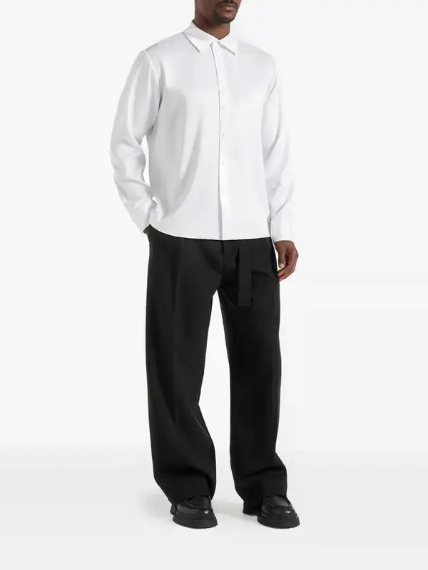 Manière De Voir Oversized Satin Shirt