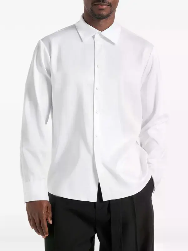 Manière De Voir Oversized Satin Shirt