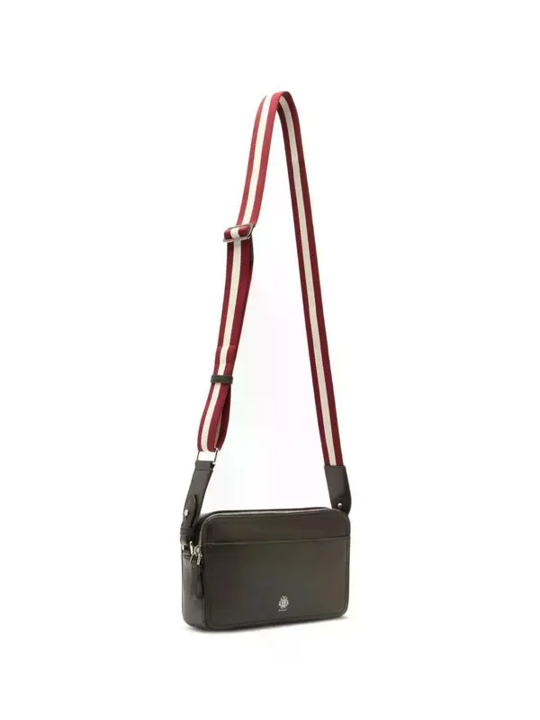 Bally Ray Logo Print Shoulder Bag