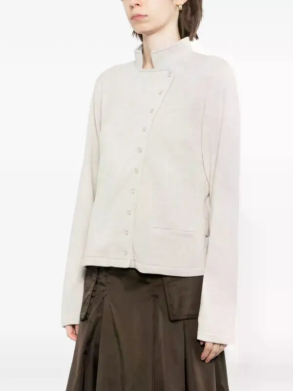 AGNES B. Long Sleeve Mock Neck Top