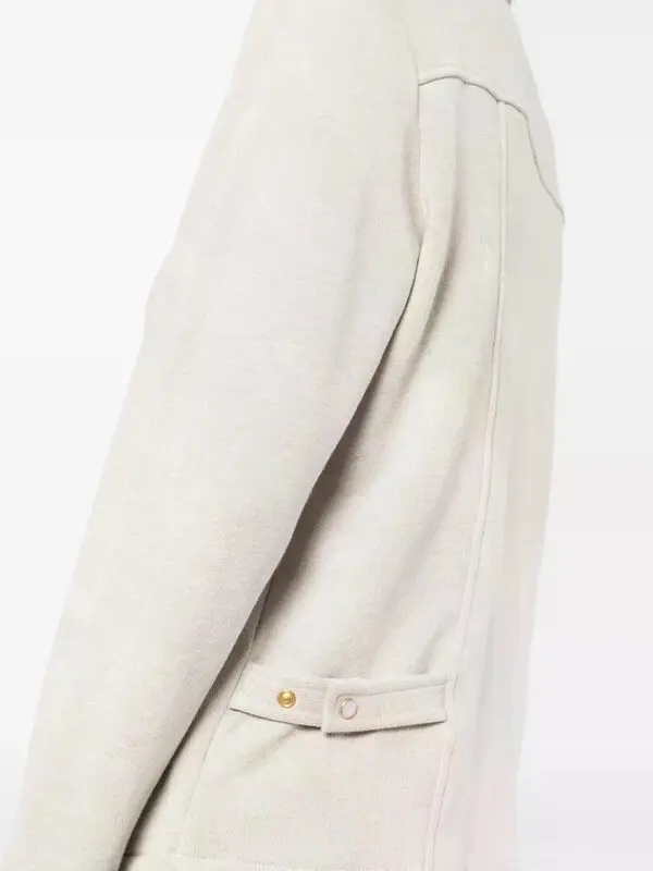 AGNES B. Long Sleeve Mock Neck Top
