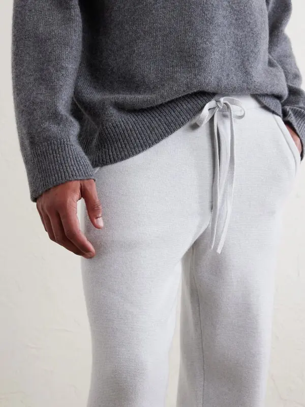 GOD'S TRUE CASHMERE Straight-leg Cashmere Trousers