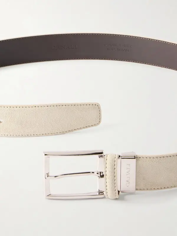 Canali Suede Belt