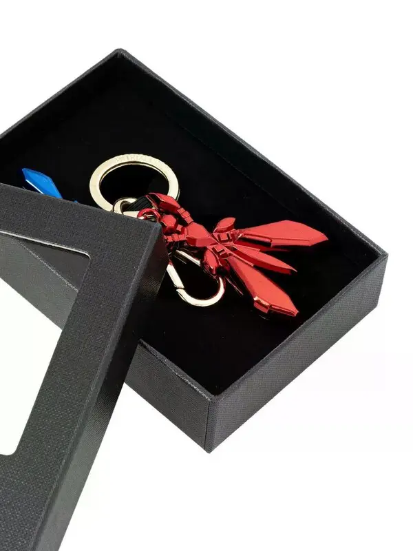 Patrizia Pepe Fly Charm Keyring - Red