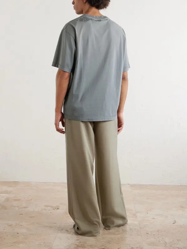 Acne Studios Logo-print Cotton-jersey T-shirt