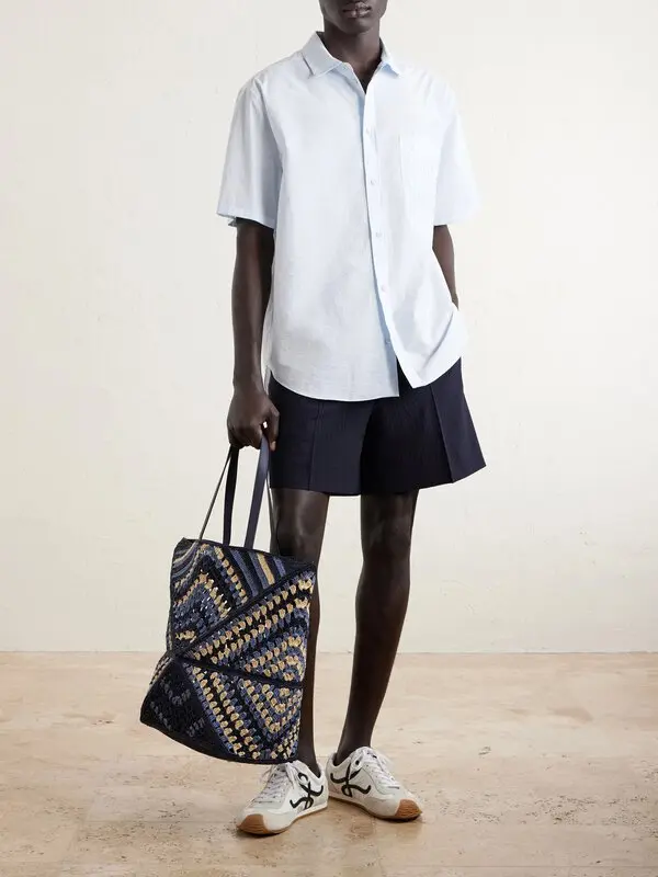Loewe Large Raffia Shoulder Bag