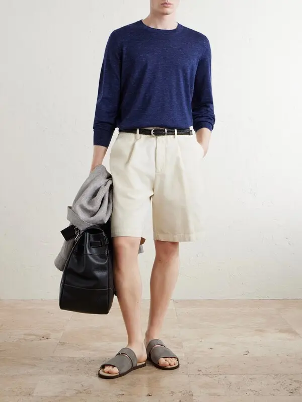 Brunello Cucinelli Straight-leg Cotton Bermuda Shorts