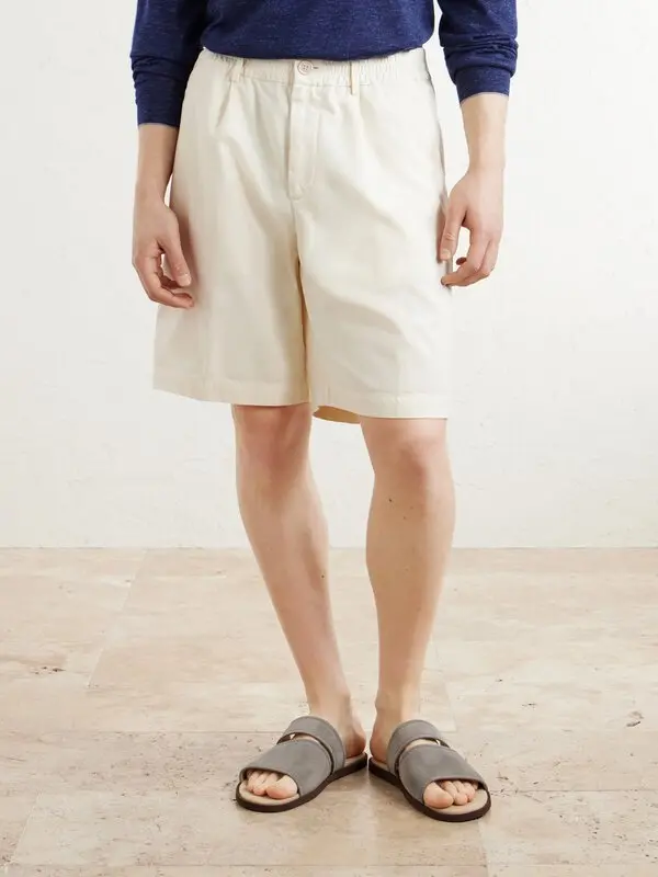 Brunello Cucinelli Straight-leg Cotton Bermuda Shorts
