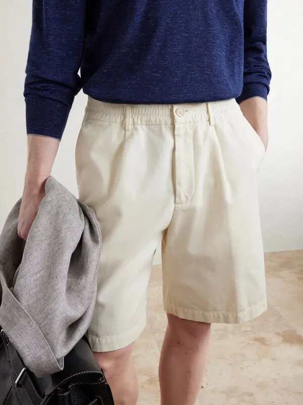 Brunello Cucinelli Straight-leg Cotton Bermuda Shorts