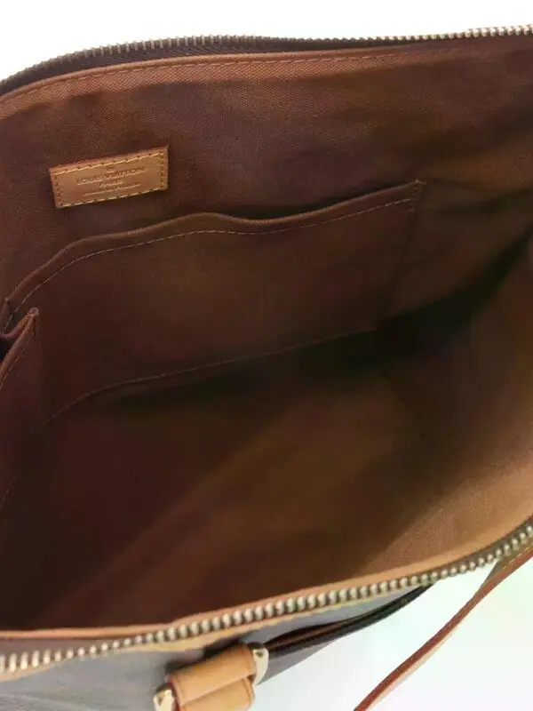 LOUIS VUITTON Odeon Gm Monogram Leather Handbag