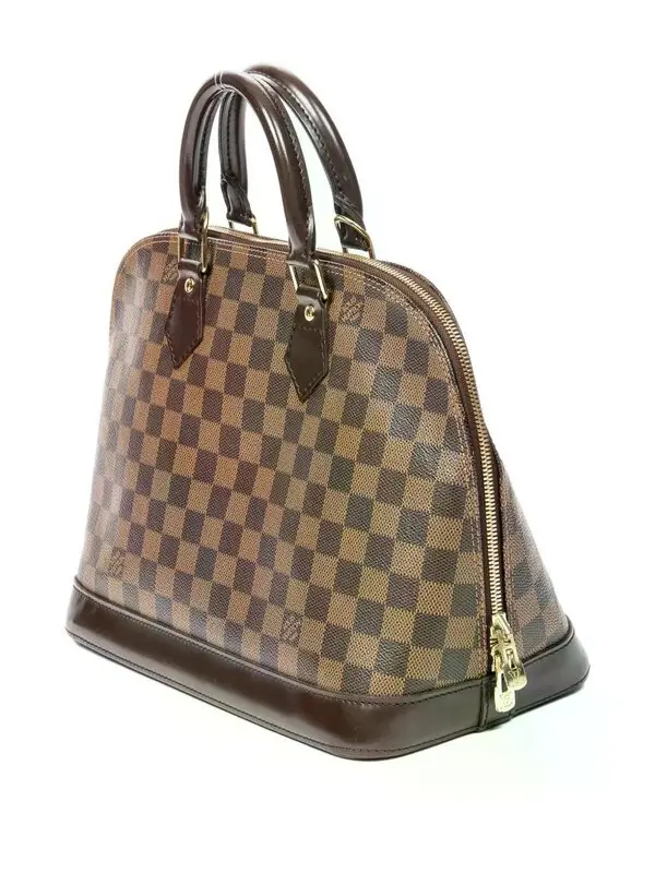 LOUIS VUITTON Damier Azur Top Handle Bag