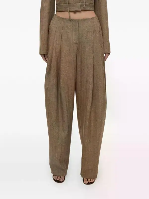 Christopher Esber Plinth Herringbone Trousers