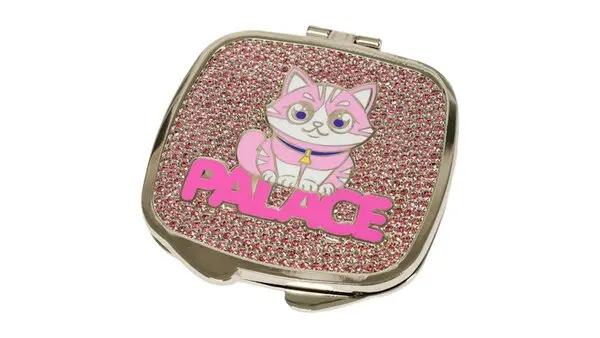 PALACE Kitty Compact Mirror - Pink