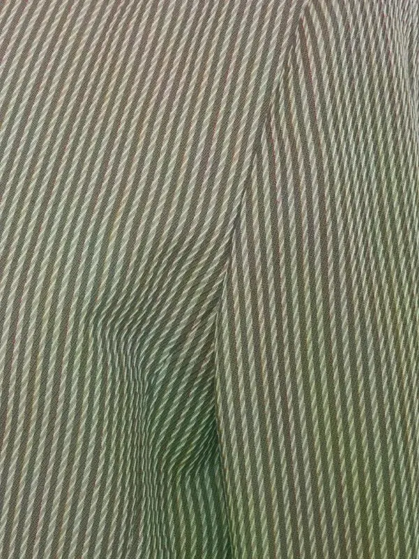 Vintage Striped Button Dress
