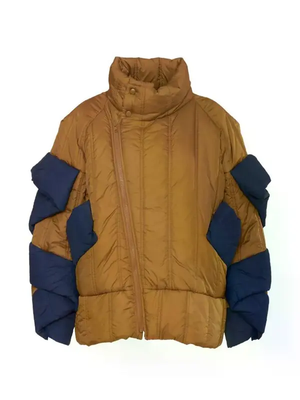 Henrik Vibskov Quilted Asymmetric Zip Jacket