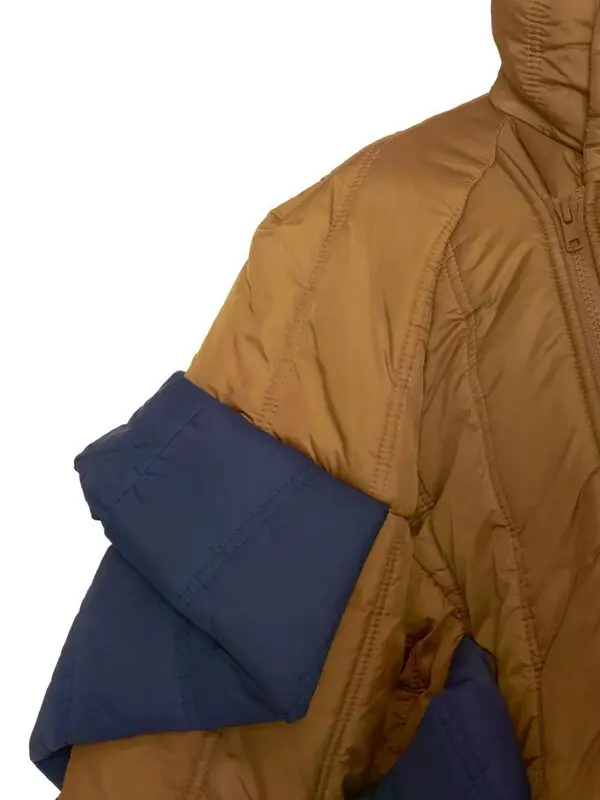 Henrik Vibskov Quilted Asymmetric Zip Jacket