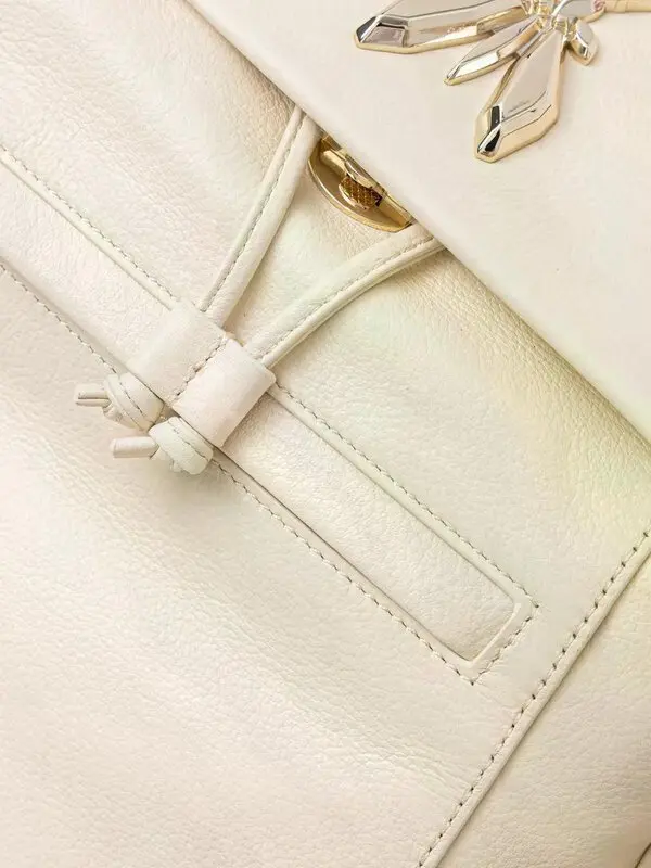 Patrizia Pepe Fly Leather Backpack
