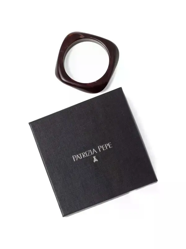 Patrizia Pepe Marble Effect Logo Bracelet