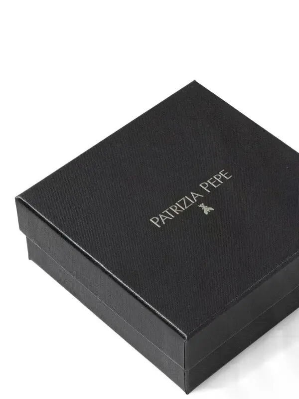 Patrizia Pepe Marble-effect Logo Bracelet