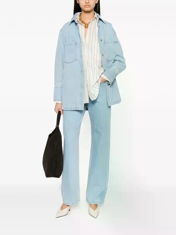JOSEPH Patch-pocket Denim Shirt