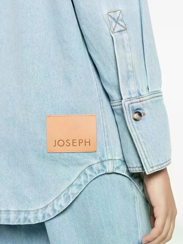 JOSEPH Patch-pocket Denim Shirt