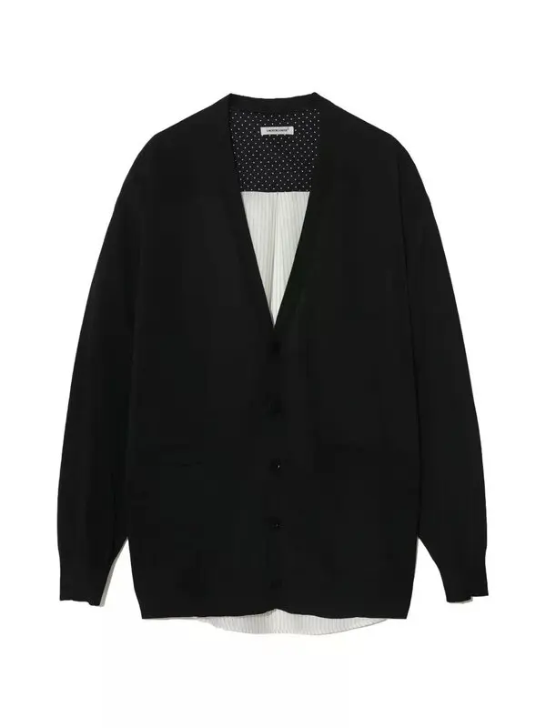 Undercover Panelled Polka-dot Cardigan