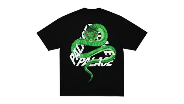 PALACE Snakey P3 T-shirt - Black