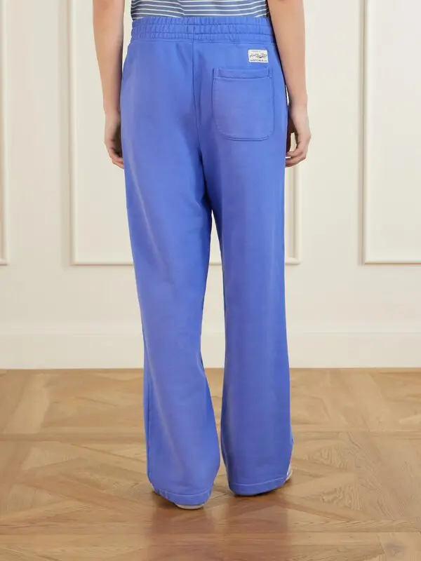 Aimé Leon Dore Cotton-jersey Wide-leg Sweatpants