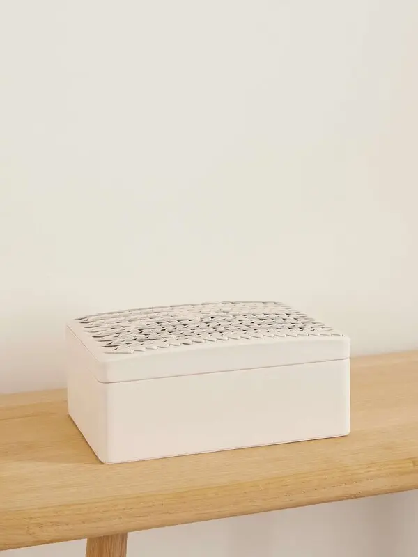 Ralph Lauren Adrienne Leather Box - Cream