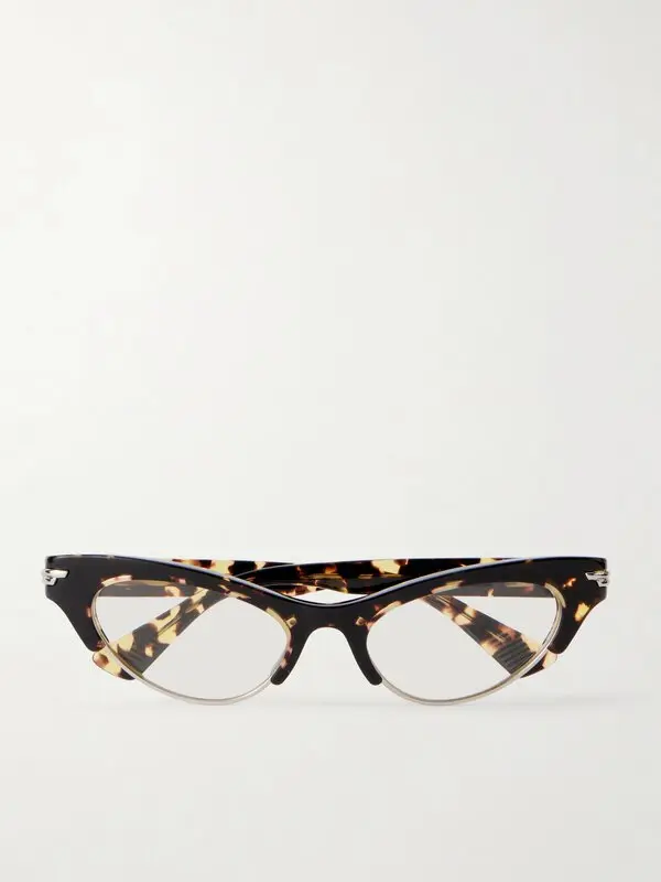 Bottega Veneta Cat-eye Optical Glasses - Black