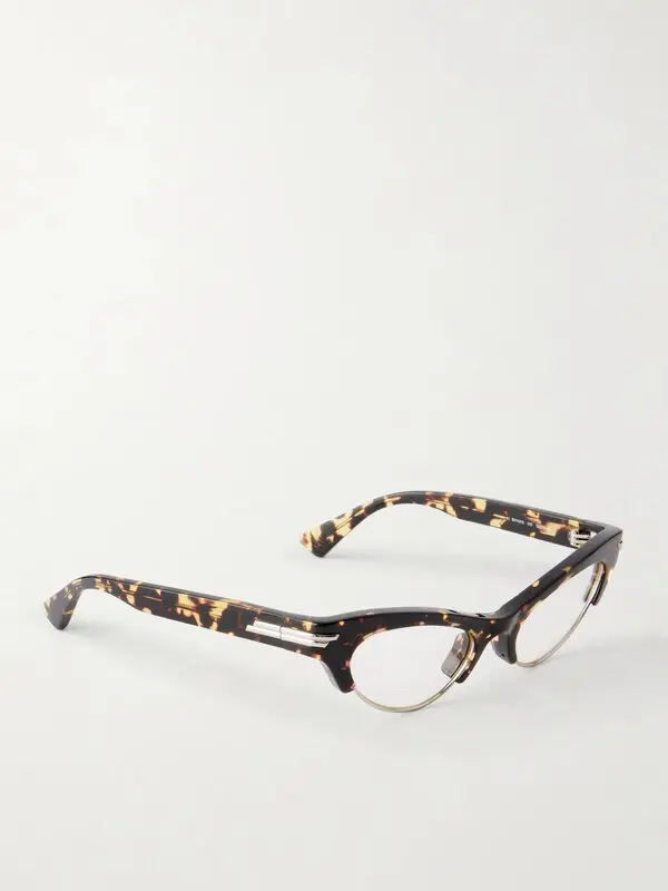 Bottega Veneta Cat-eye Optical Glasses - Black