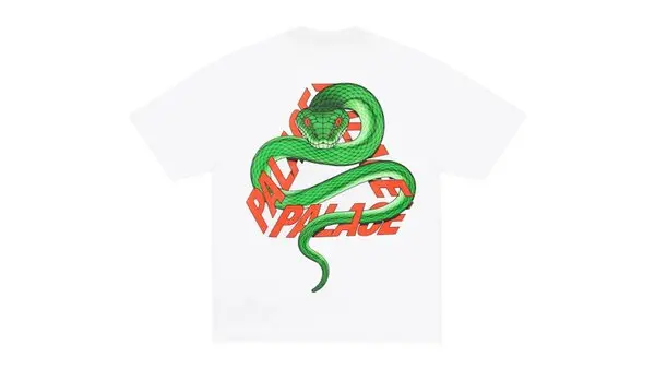 PALACE Snakey P3 T-shirt - White