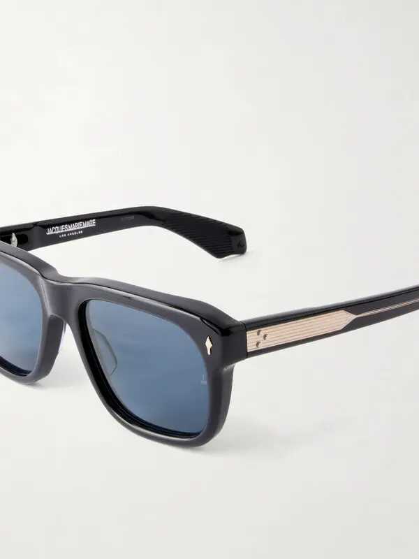 JACQUES MARIE MAGE Yves D-frame Sunglasses