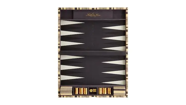 Kith Raffia Backgammon Board - Radiant
