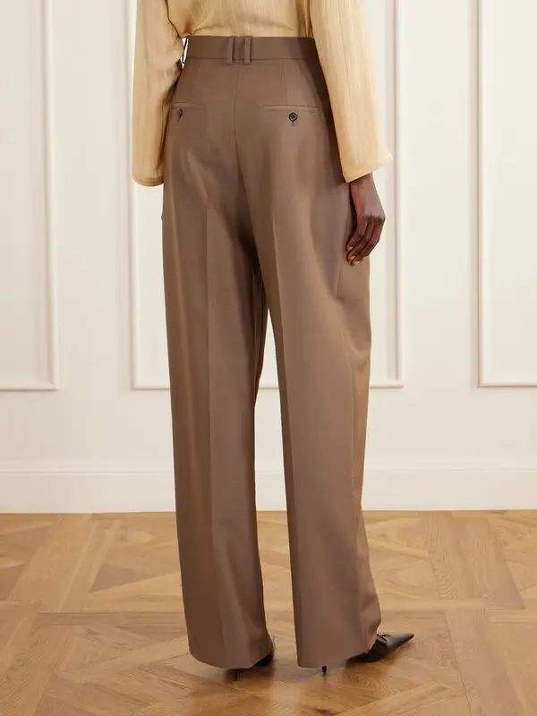 Saint Laurent Wool-blend Tailored Trousers