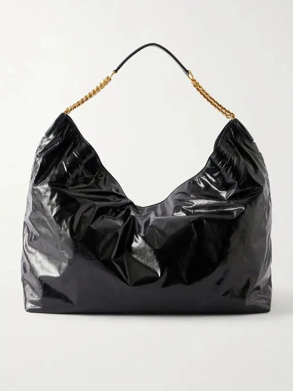 Saint Laurent Hortense Shoulder Bag - Black
