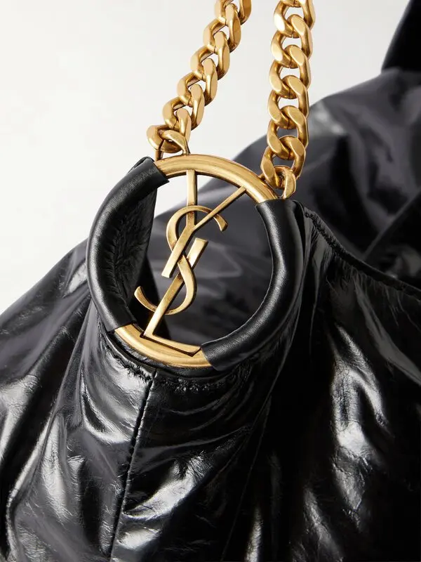 Saint Laurent Hortense Leather Shoulder Bag